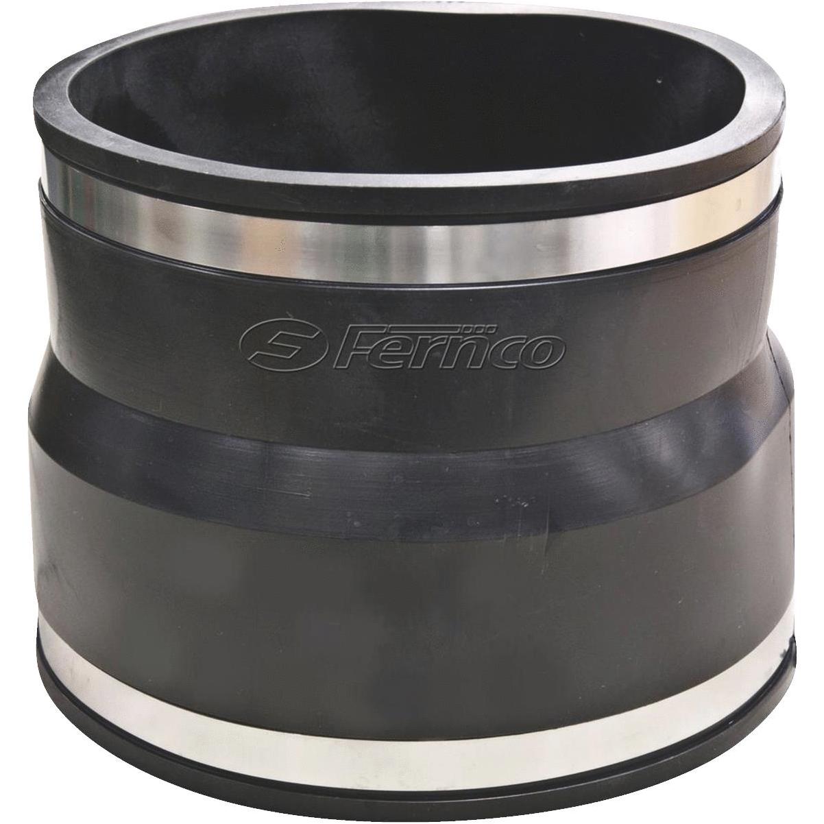 Fernco 6 In. x 6 In. Clay to Cast Iron or Plastic Flexible PVC Coupling ...