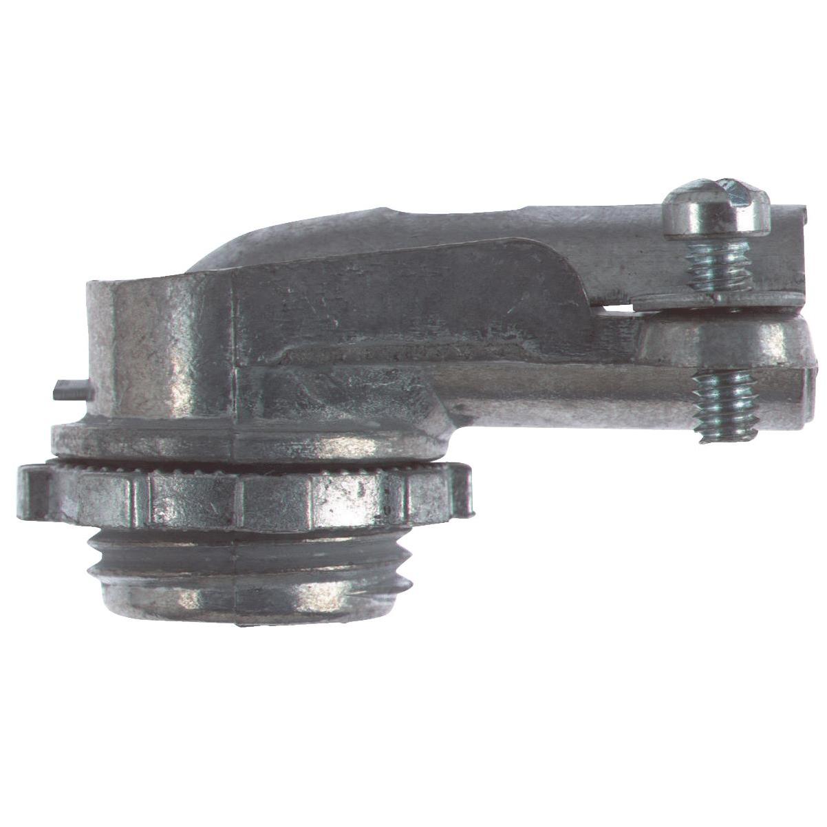 Halex 1/2 In. Clamp 90 Degree Armored Cable/Conduit Connector | Elitsac ...