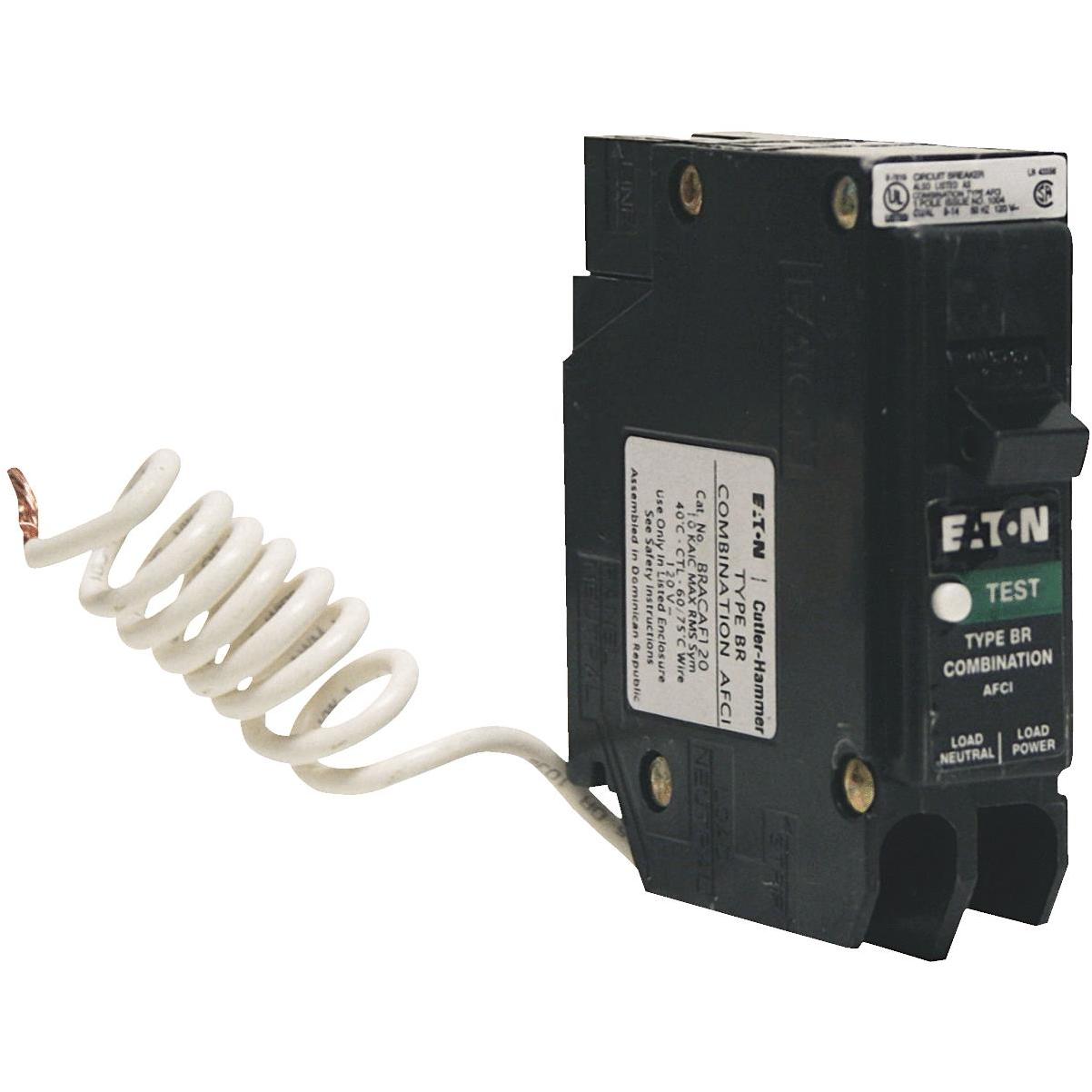 Eaton BR 20A Single-Pole CAFCI Combination Arc Fault Breaker | Sheraton ... Eaton BR 20A Single-Pole CAFCI Combination Arc Fault Breaker | Sheraton ...