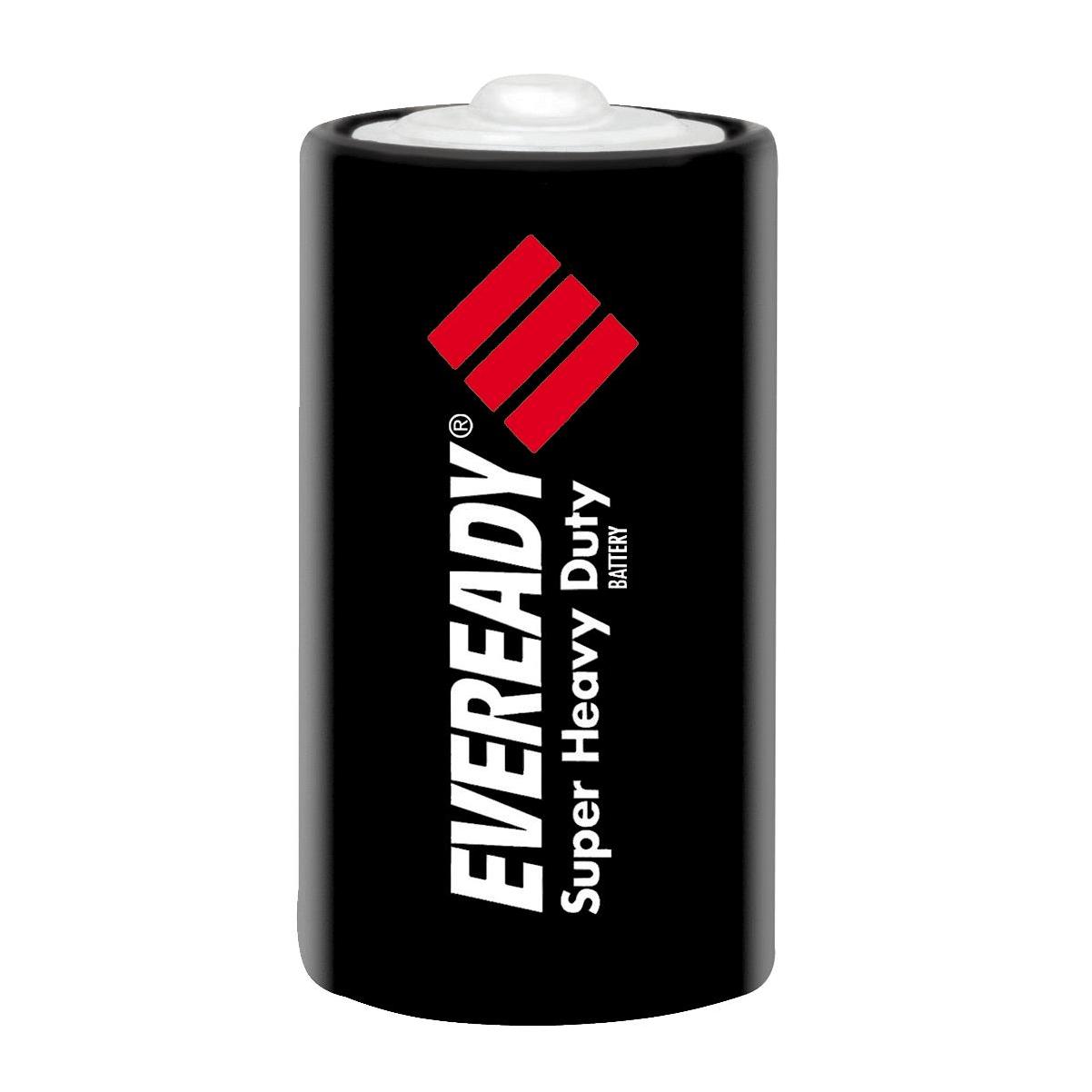 Eveready Super Heavy Duty D Carbon Zinc Battery (2-Pack) | Elitsac, Inc.