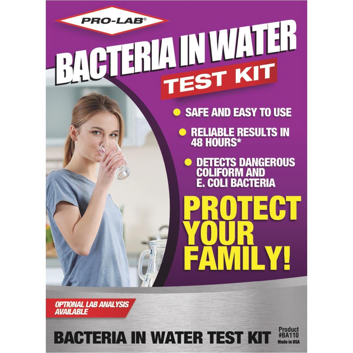 Pro Lab Water Bacteria Test Kit | Elitsac, Inc.