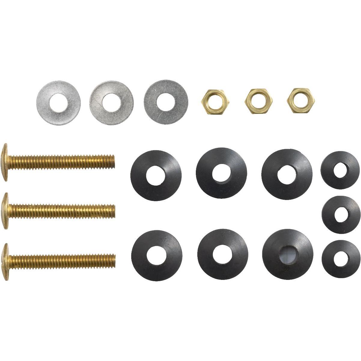 Kohler Genuine Parts 5/16 In. x 3 In. Brass Tank Bolts Assembly Kit ...