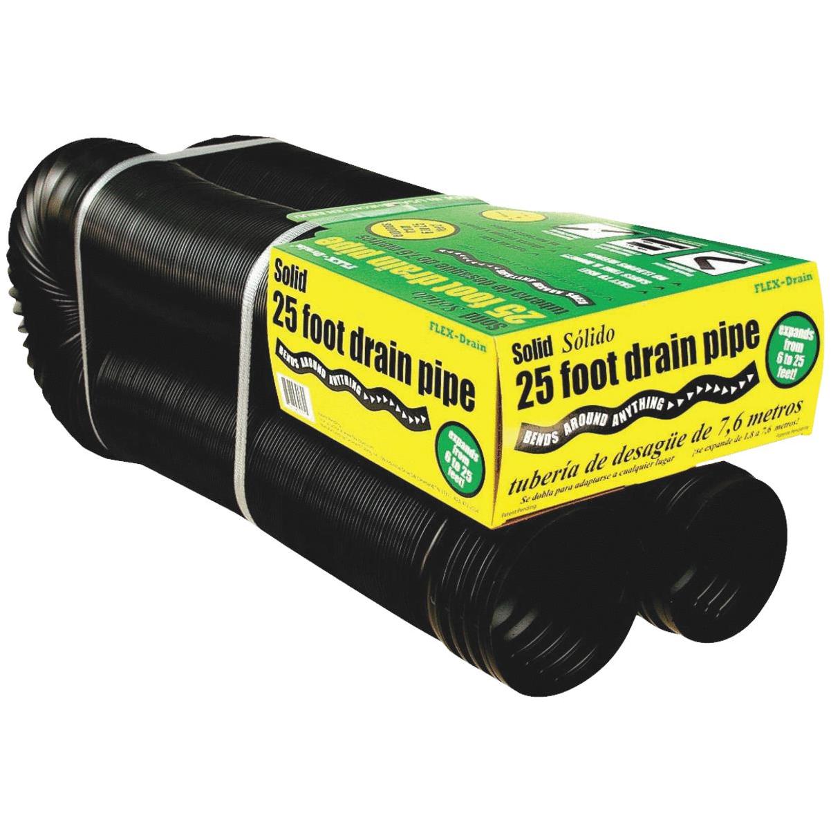 Amerimax 4 In. X 25 Ft. Expandable Solid Drainage Pipe | Elitsac, Inc.
