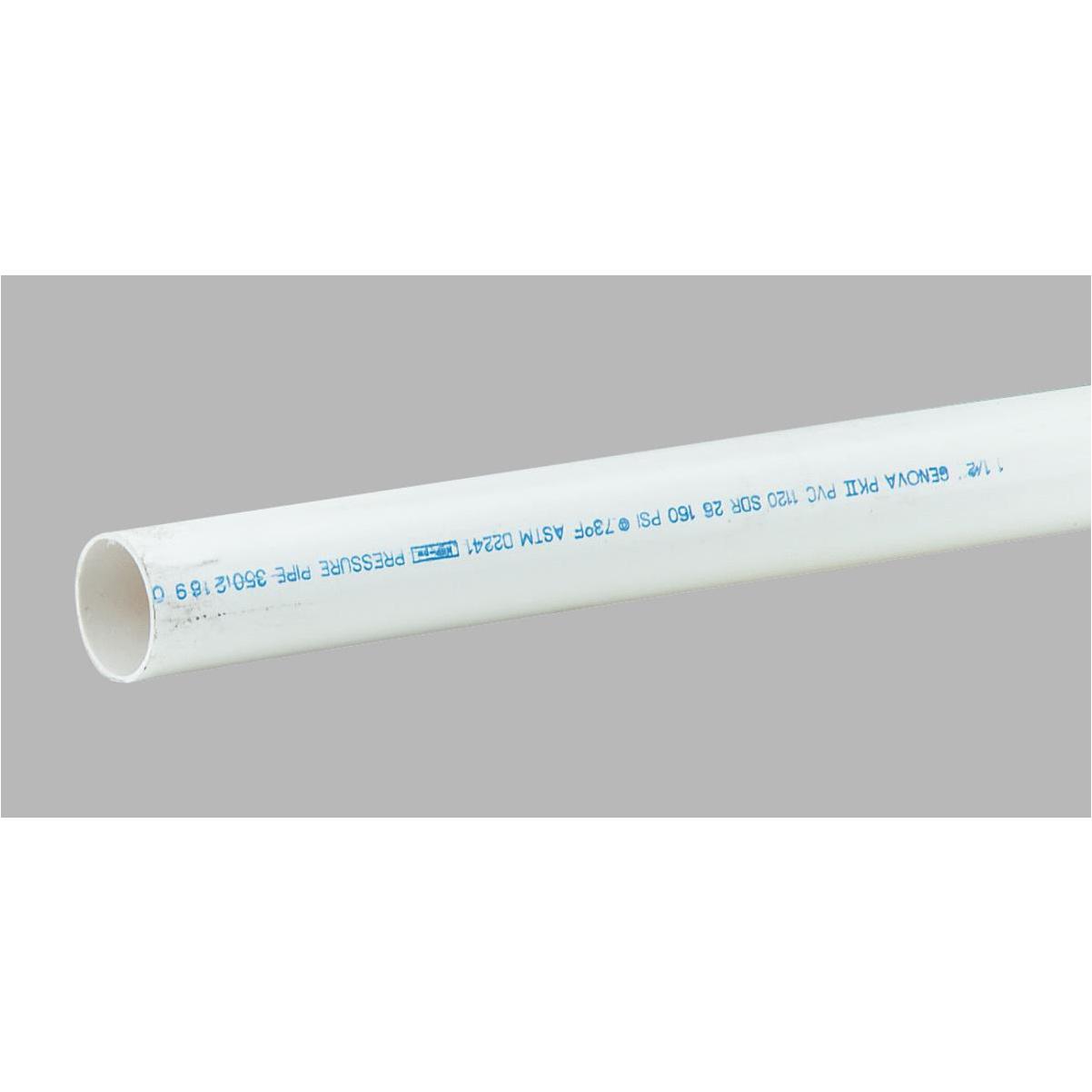 Charlotte 1-1/2 In. x 10 Ft. Cold Water PVC Pressure Pipe, SDR 26 | Do ...