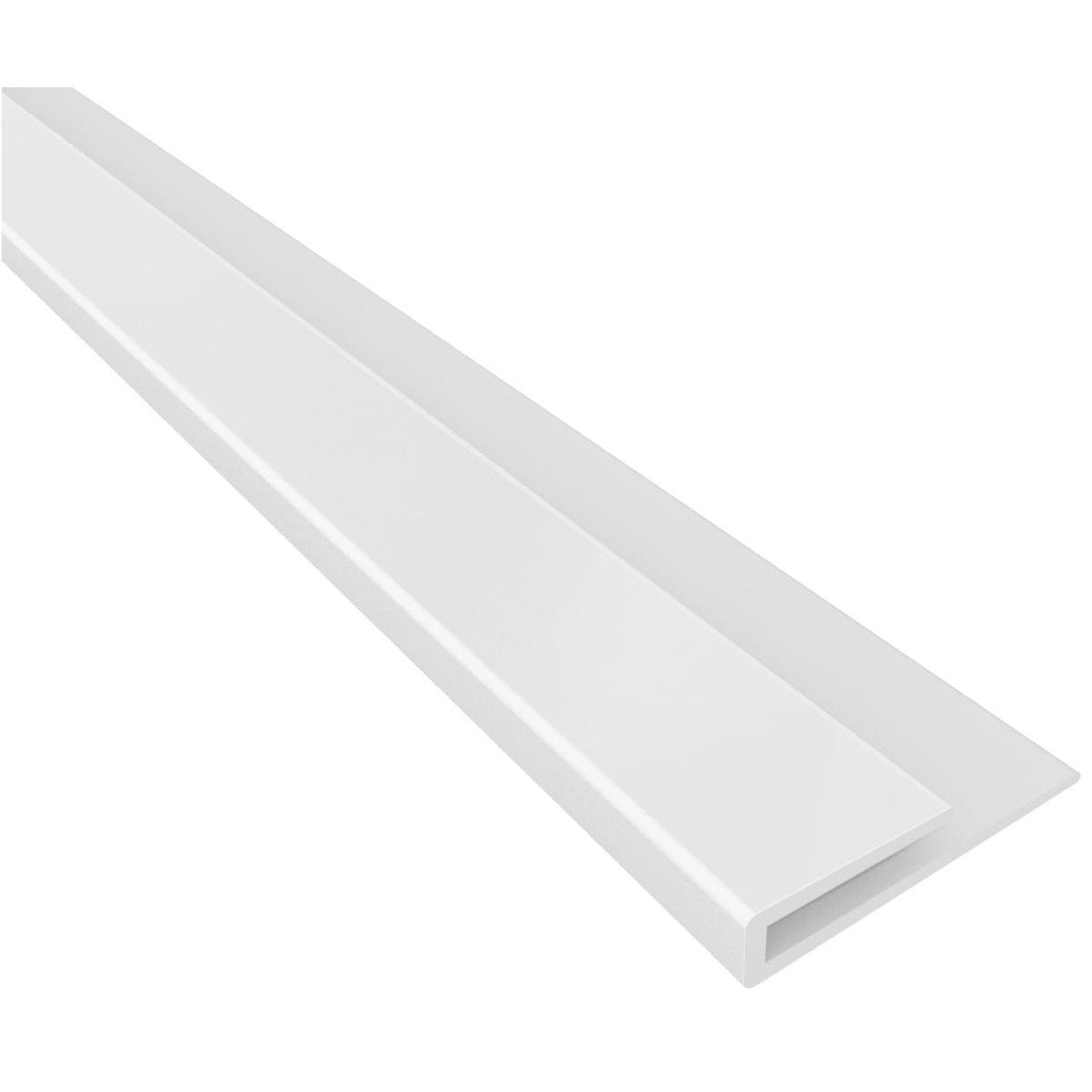 ACP Bath & Kitchen 1/8 In. x 8 Ft. White PVC End Cap Wall Paneling ...
