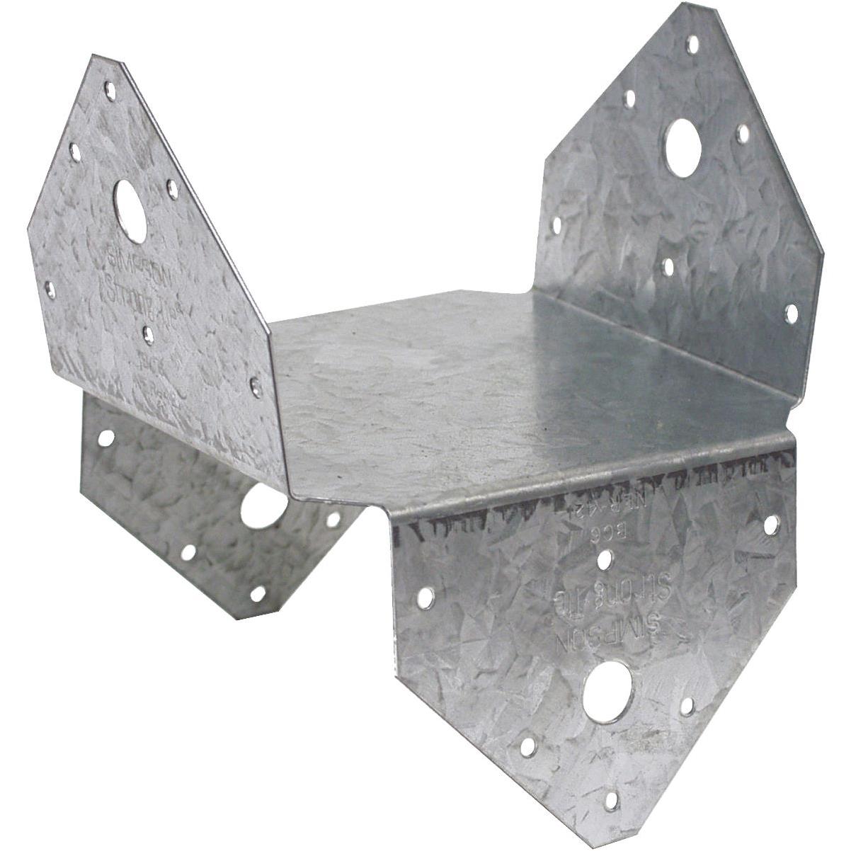 Simpson Strong-Tie 6 In. x 6 In. 18 ga Galvanized BC Post Cap & Base ...