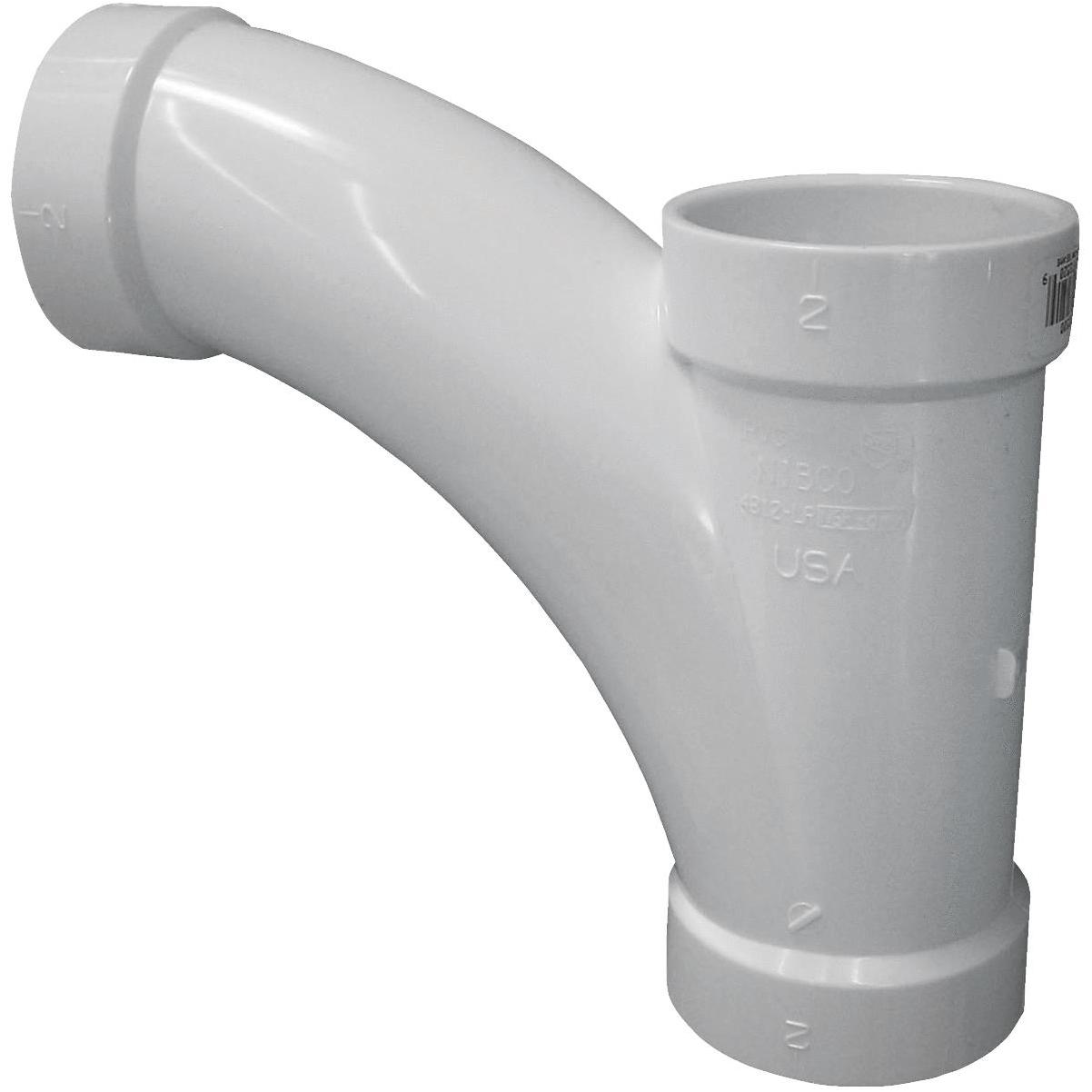 1-1/2 Inch PVC Long Turn Wye Dwv With 1/8 Bend FPV TY-112, 44% OFF