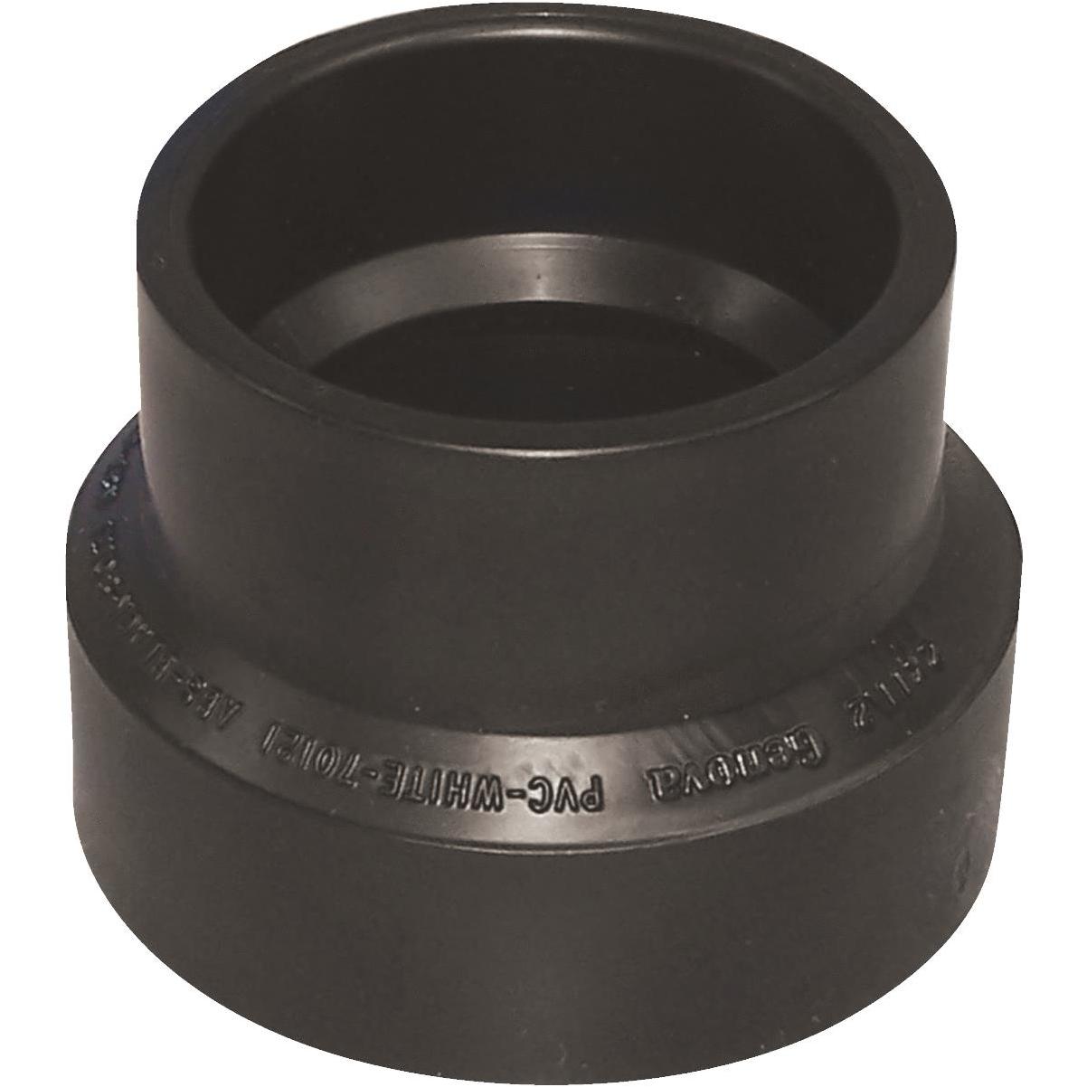 Charlotte Pipe 2 In. x 1-1/2 In. Hub x Hub Reducing ABS Coupling ...