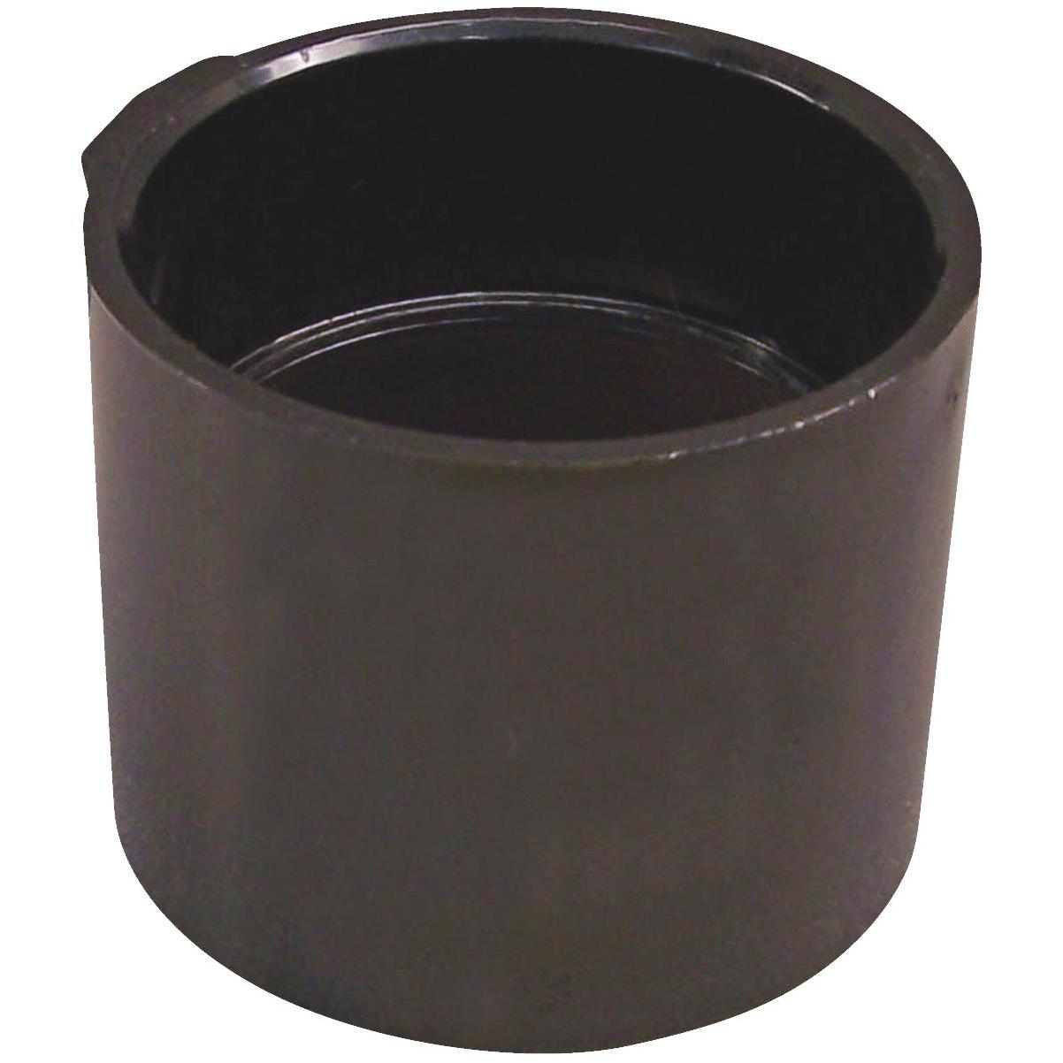 Charlotte Pipe 4 In. Hub x Hub ABS Coupling | Elitsac, Inc.
