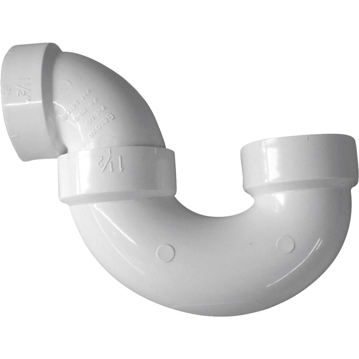 Charlotte Pipe 2 In. White PVC P-Trap | Elitsac, Inc.