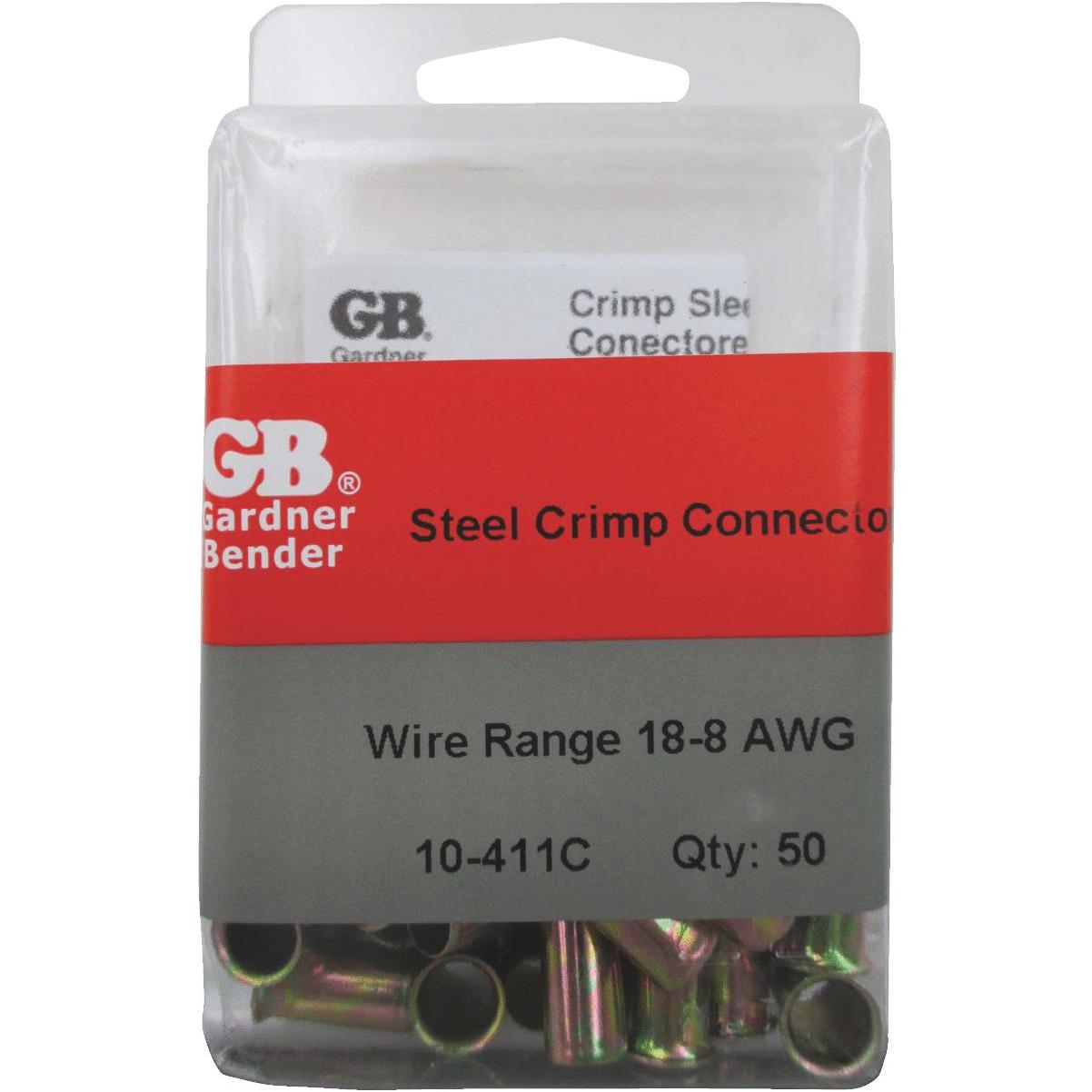 Gardner Bender 18 to 8 AWG Copper-to-Copper Zinc-Plated Steel Crimp ...