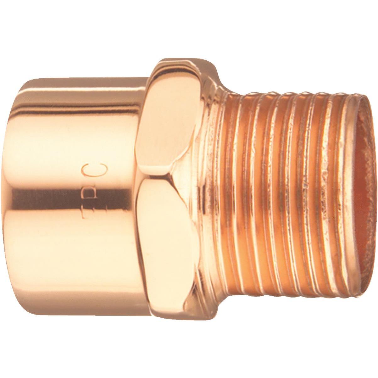 NIBCO 1 In. x 3/4 In. Male Copper Adapter | Elitsac, Inc.