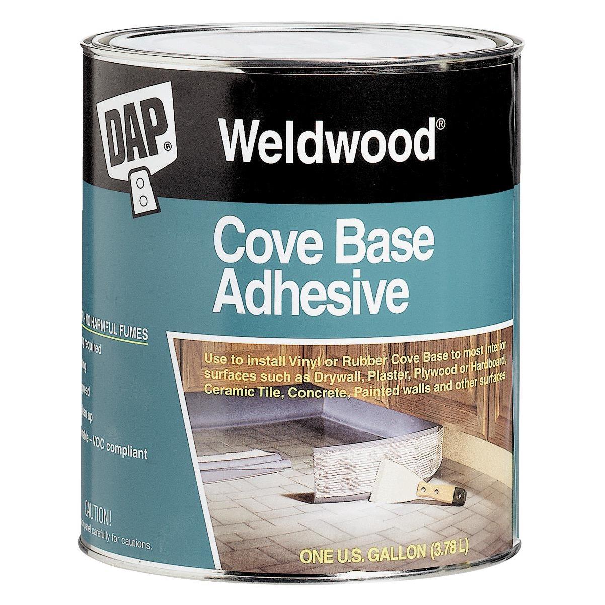 DAP Weldwood Cove Base Adhesive, 1 Qt. | Elitsac, Inc.