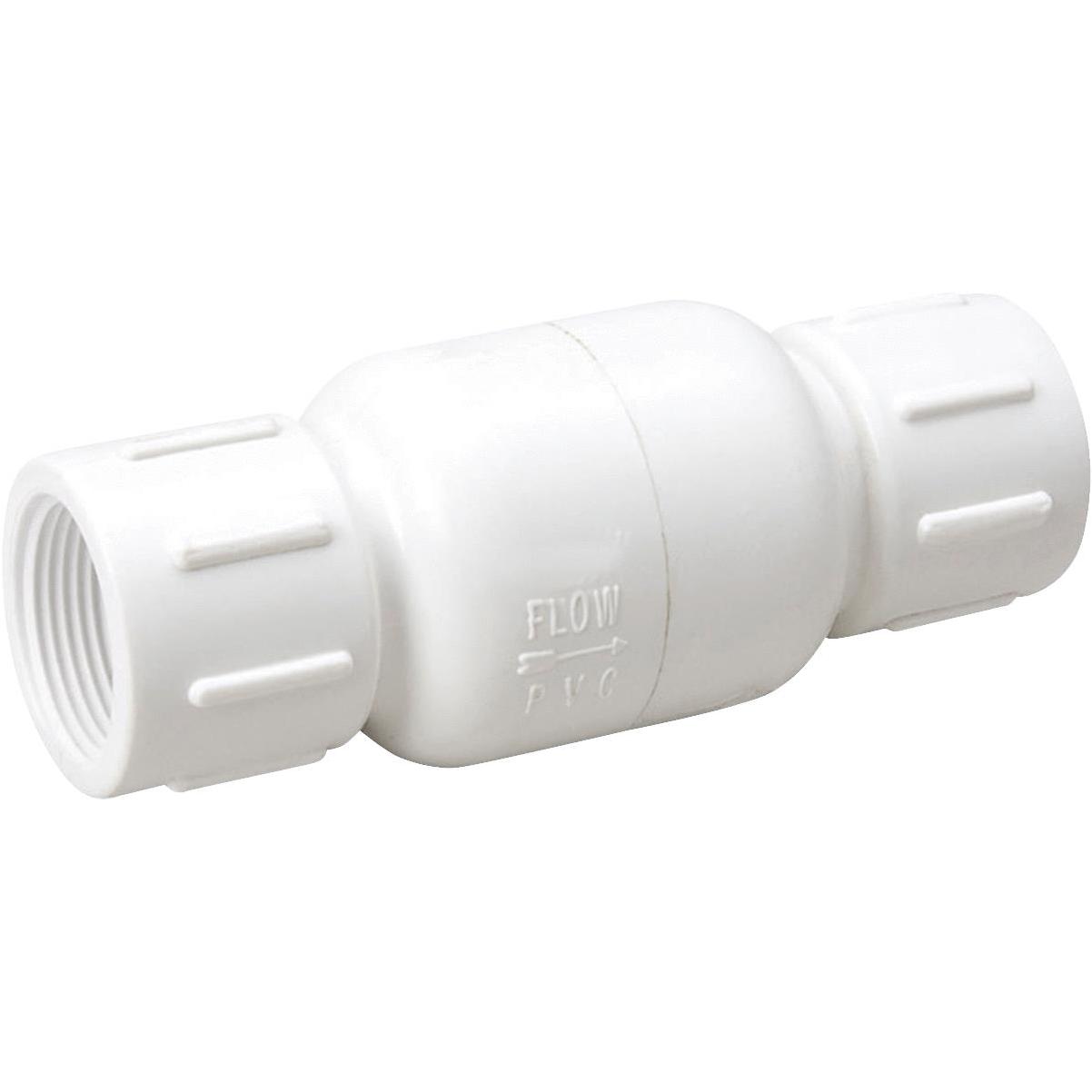 ProLine 1-1/4 In. PVC Schedule 40 Spring Loaded Check Valve | Elitsac, Inc.