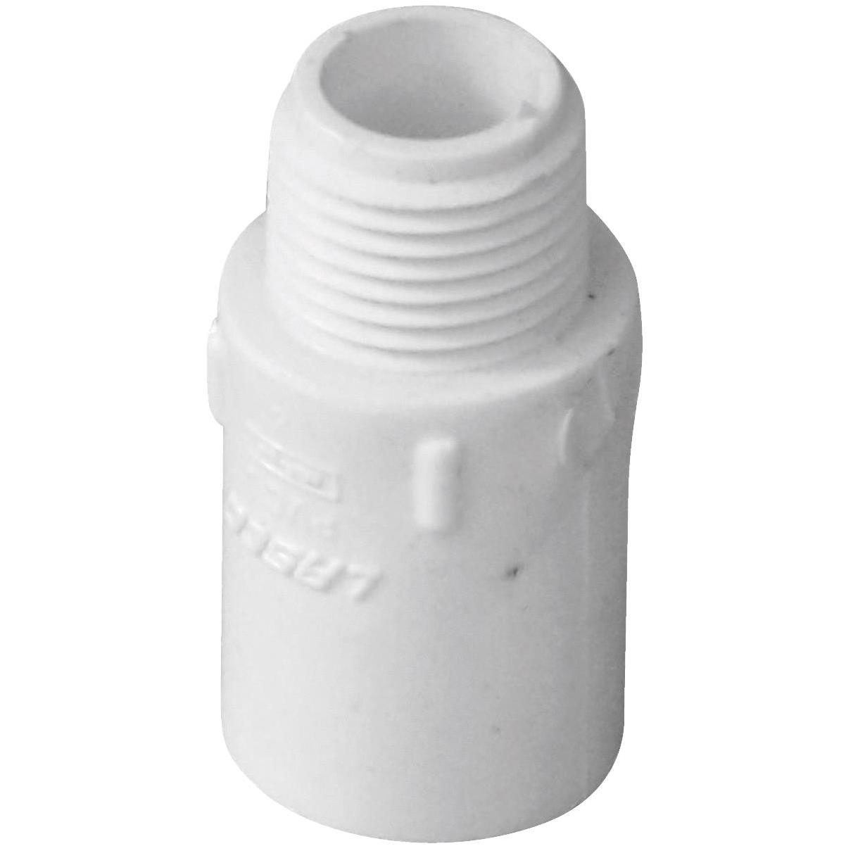 HARDWARE INTER Charlotte Pipe Schedule 40 3/4 in. MPT x 3/4 in. FTP PVC ...