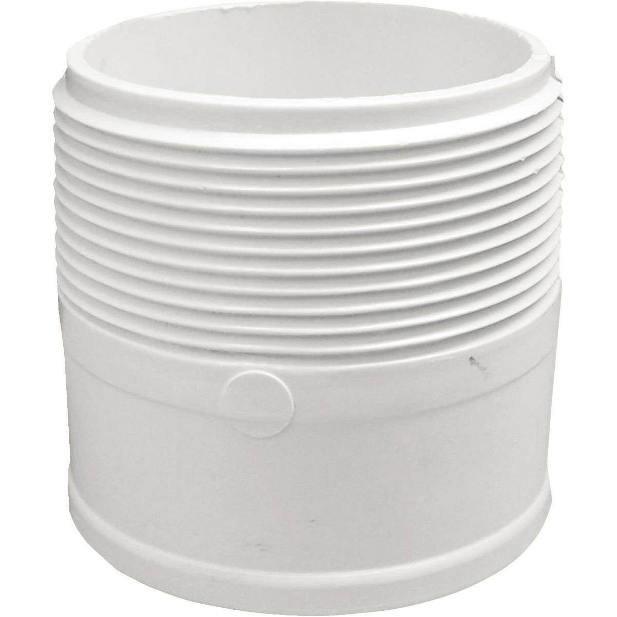 Charlotte Pipe 3 In. x 3 In. MIP Schedule 30 DWV Male Fitting PVC ...