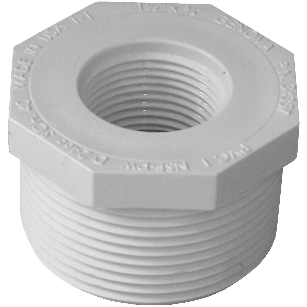 Charlotte Pipe 1-1/2 In. MPT x 3/4 In. FPT Schedule 40 PVC Bushing ...