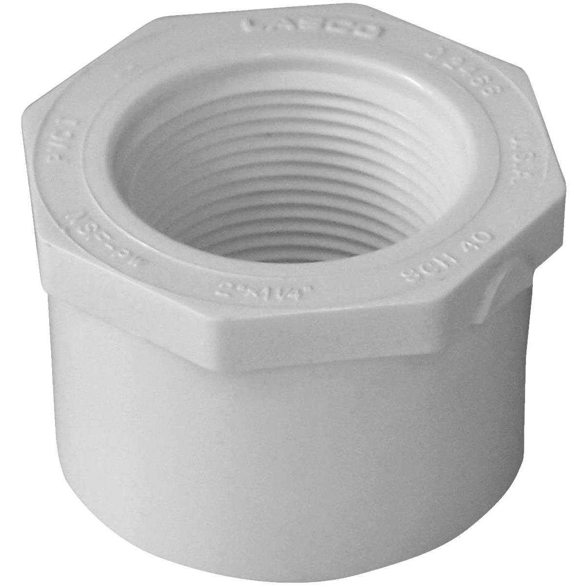 Charlotte Pipe 2 In. SPG x 1-1/4 In. FPT Schedule 40 PVC Bushing ...