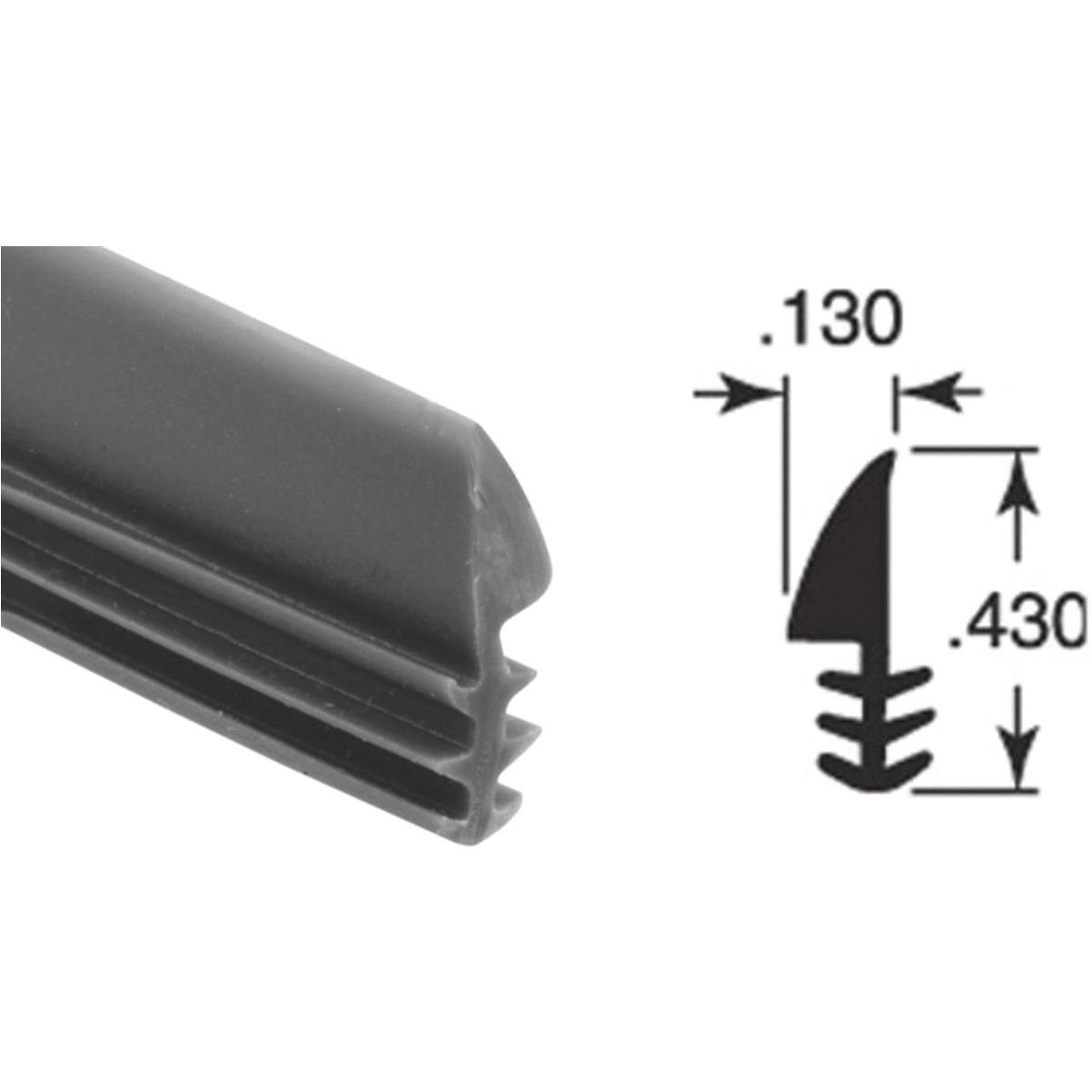 Prime-Line .130 x .430 x 200 Ft. Glass Glazing Spline | Elitsac, Inc.
