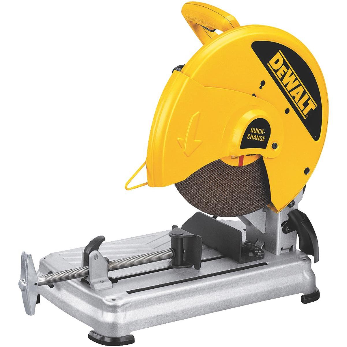 DeWalt DEWALT 14 In. 15-Amp Chop Saw w/Keyless Blade Change System ...