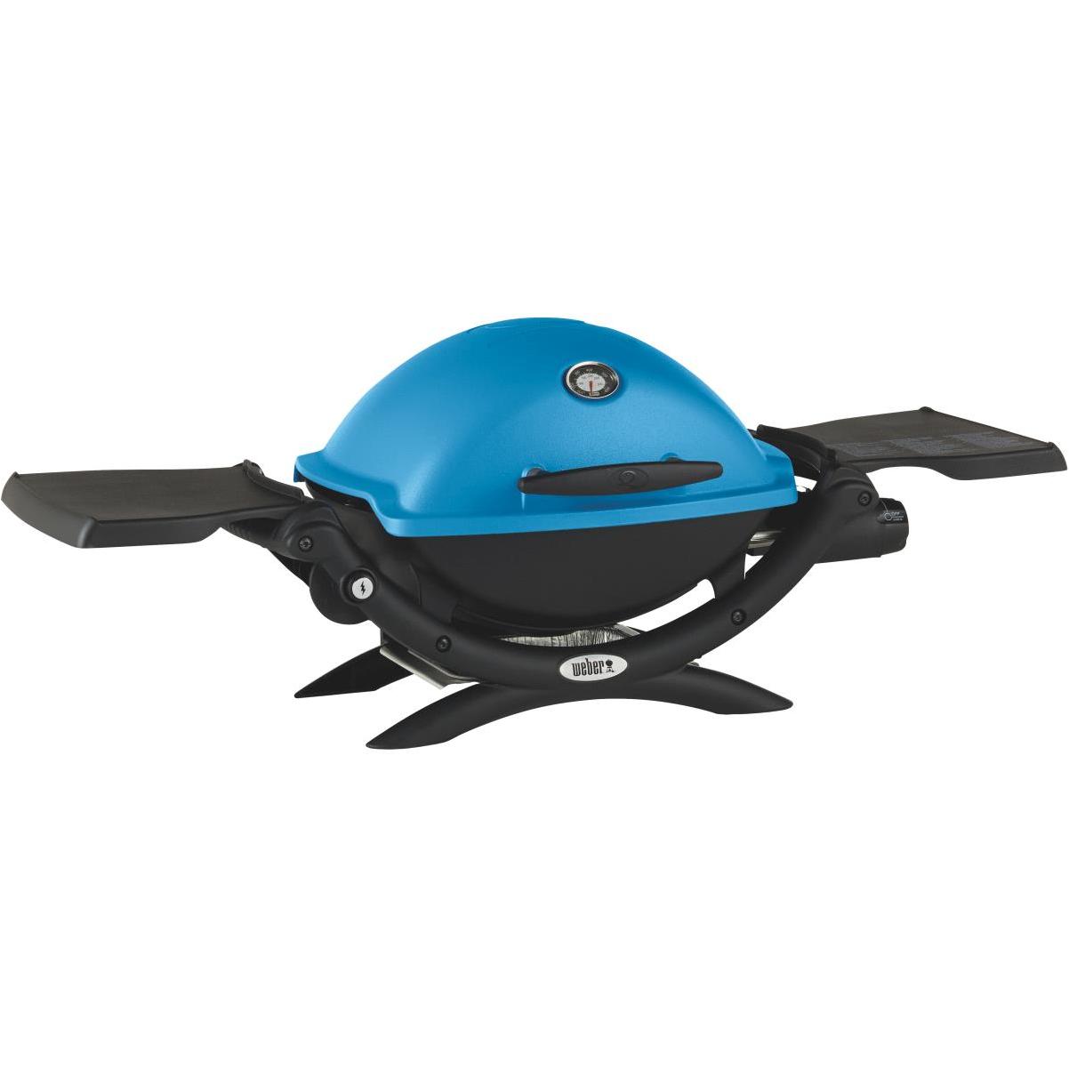 Weber Q 1200 1-Burner Blue 8,500-BTU LP Gas Grill | Elitsac, Inc.