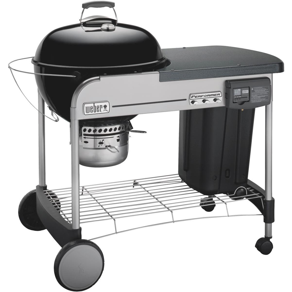 Weber Performer Deluxe 22 In. Charcoal Grill, Black | Elitsac, Inc.