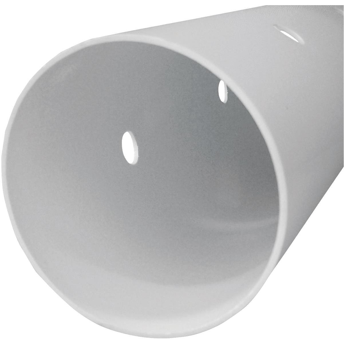 Charlotte Pipe 4 In. x 10 Ft. Indiana Perforated PVC Drain & Sewer Pipe ...