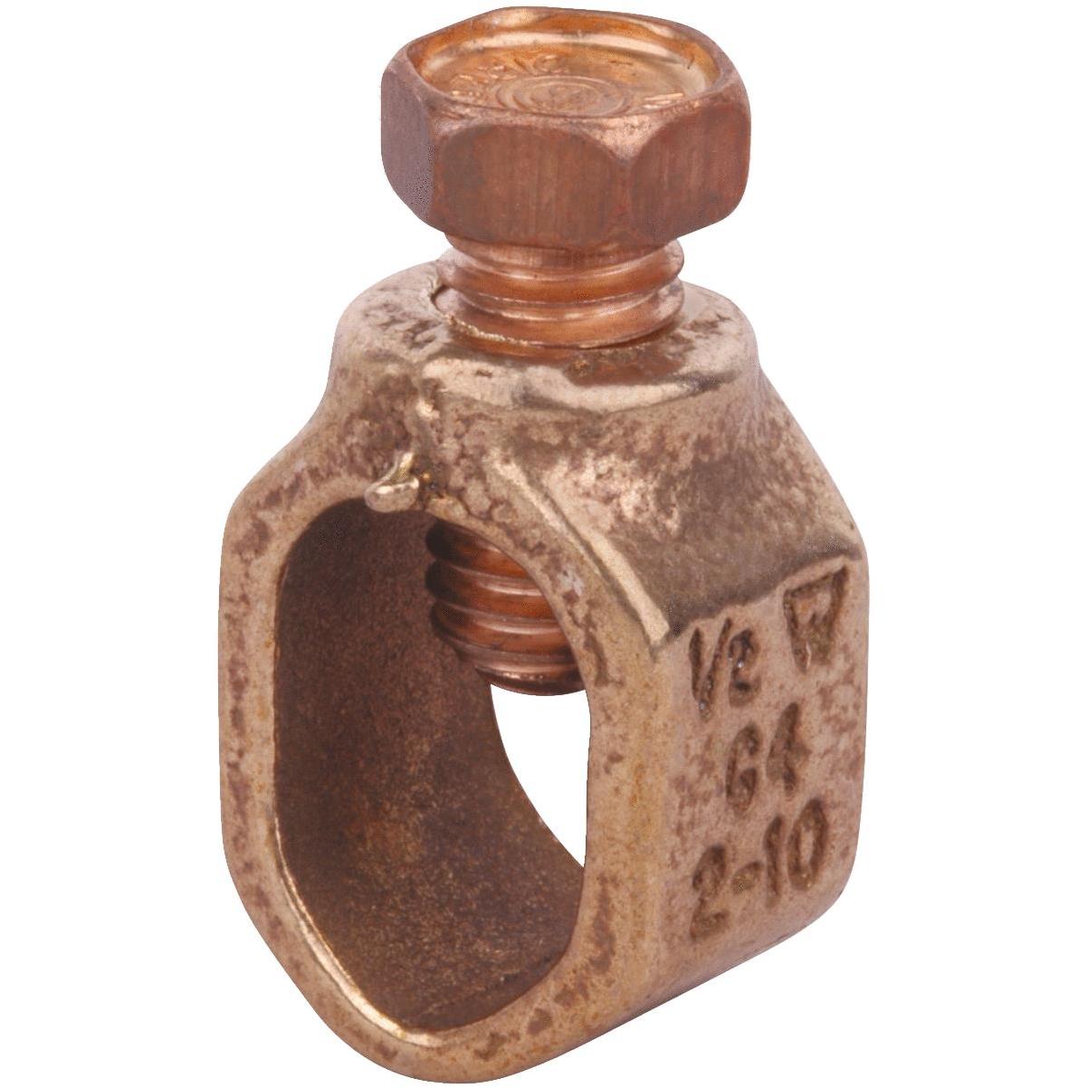 Steel City 1/2 In. #10 to #2 AWG Grounding Rod Clamp | Elitsac, Inc.