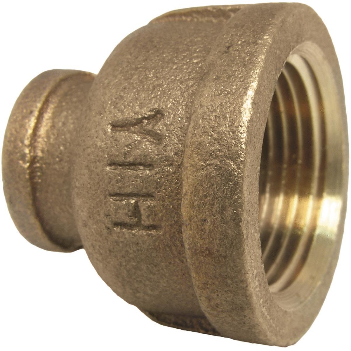 Lasco 3/4 In. FPT x 1/4 In. FPT Red Brass Reducing Bell Coupling ...