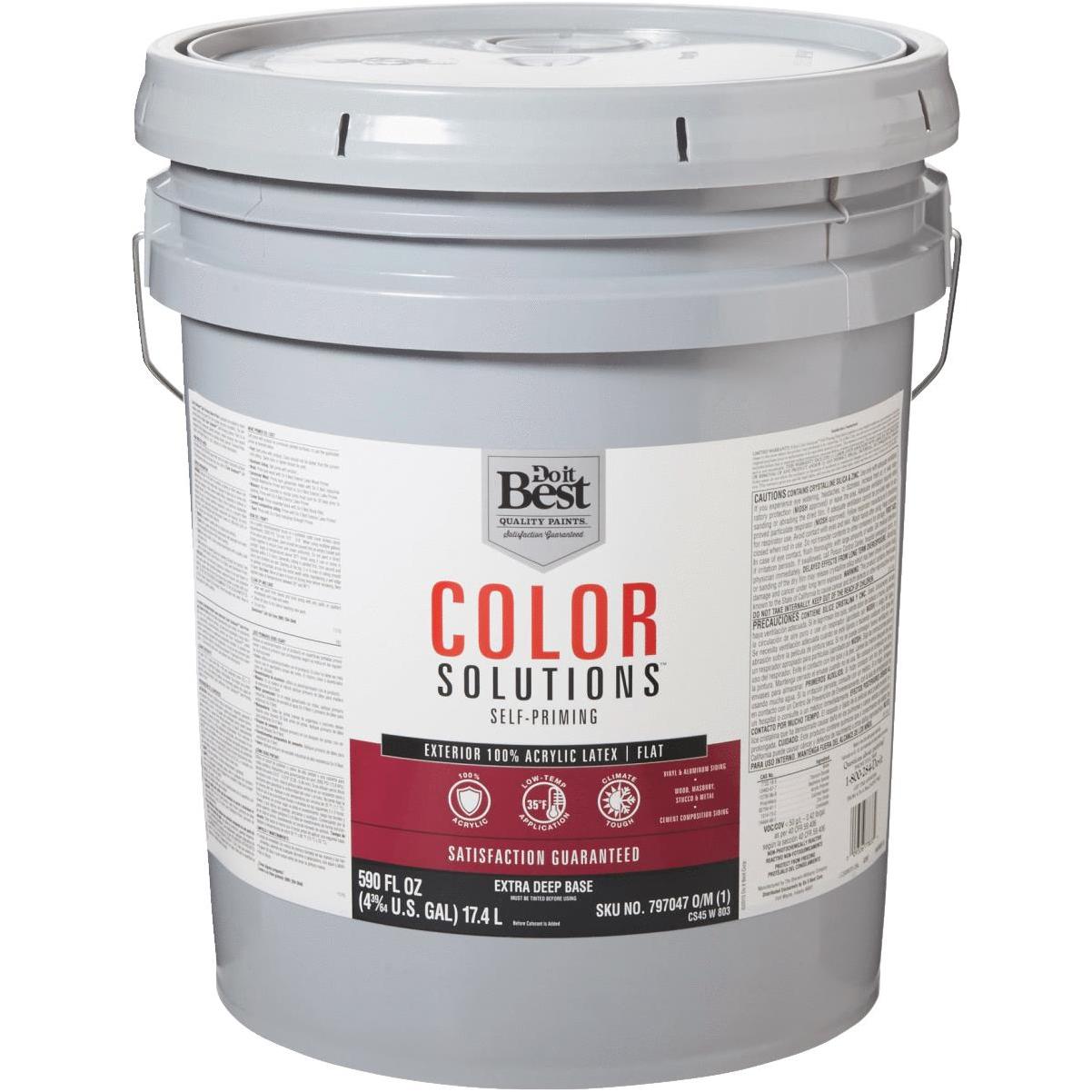 Do it Best Color Solutions 100% Acrylic Latex Self-Priming Flat ...