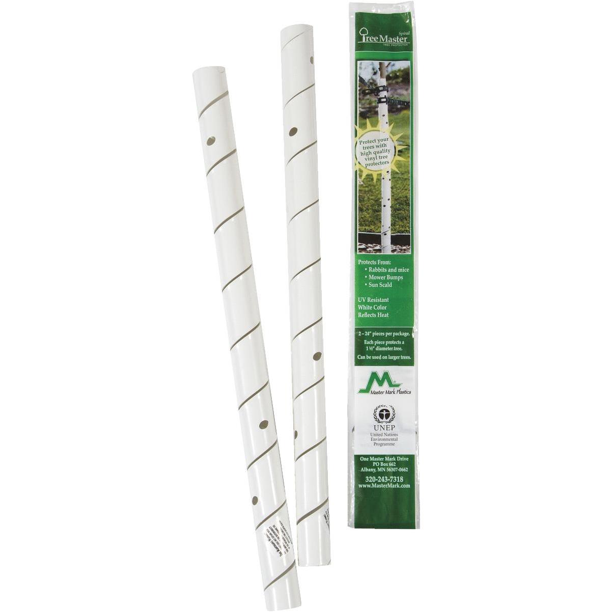 Master Mark Tree Master 4 In. W. x 24 In. L. Spiral Tree Protector (2 ...