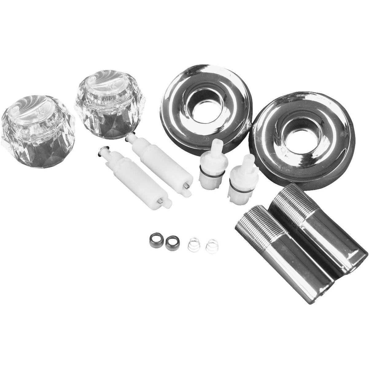 Danco Delta Chrome Remodeling Tub & Shower Trim Kit, 2-Handle | Elitsac ...
