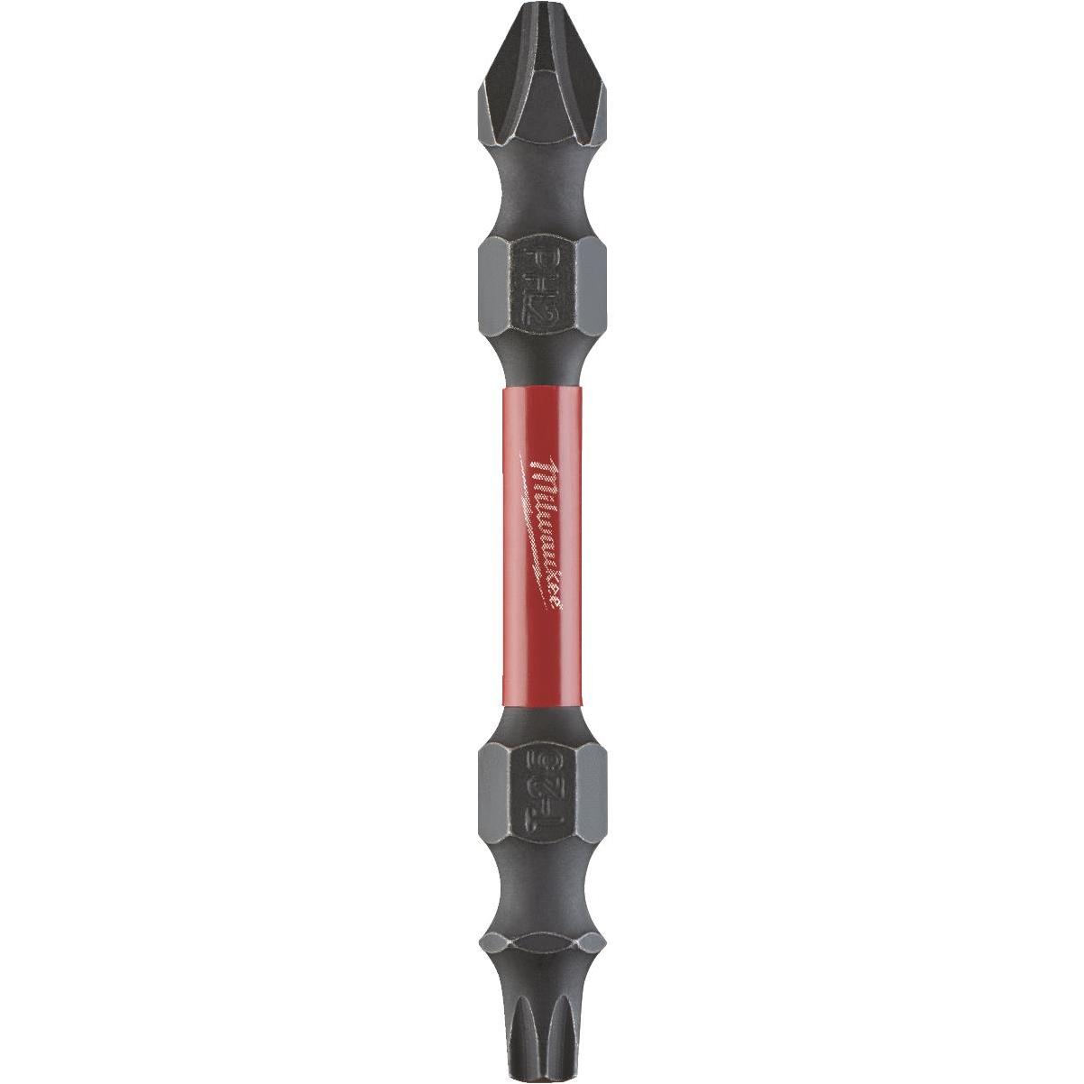 Milwaukee SHOCKWAVE #2 Phillips and T25 TORX Power Double-End ...