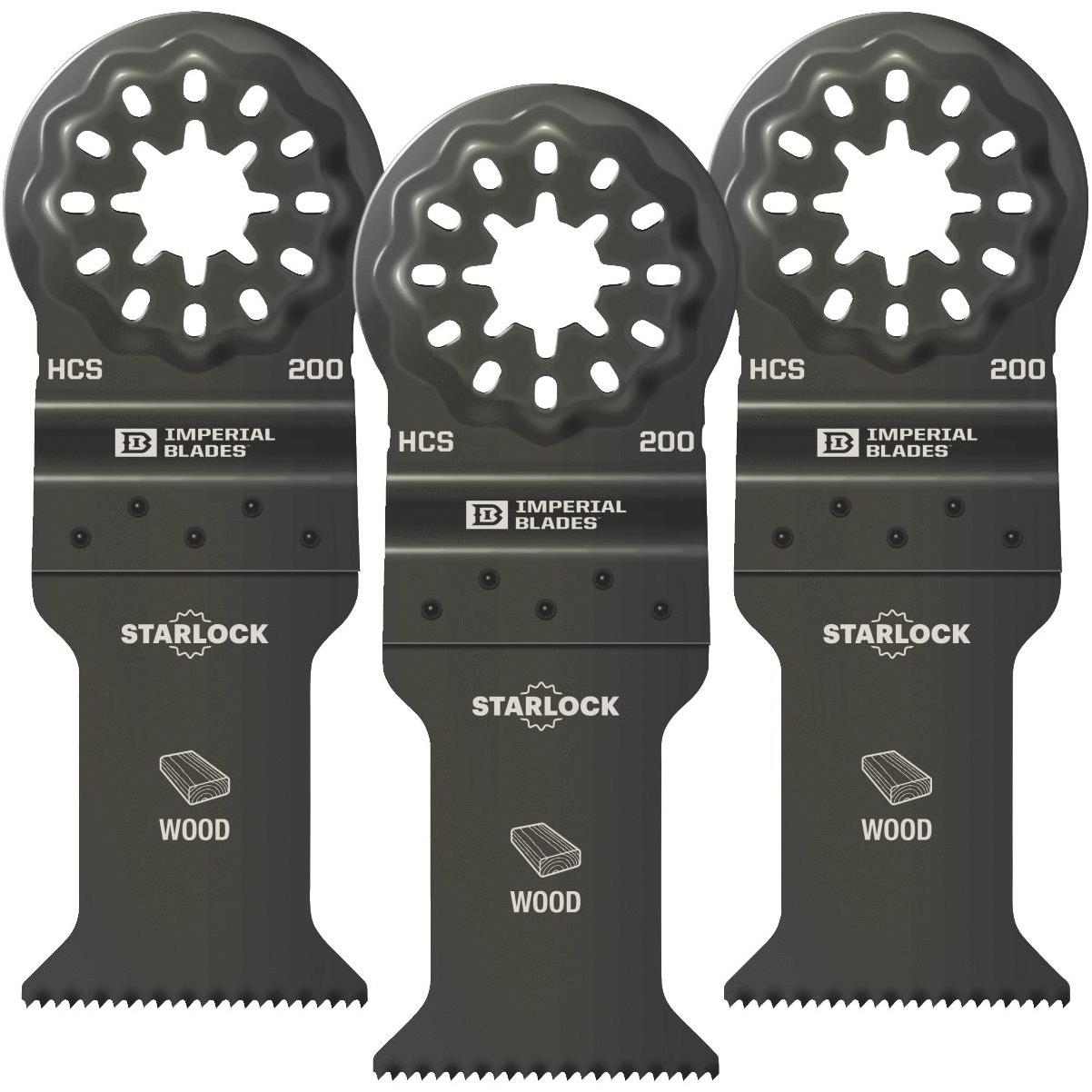 Imperial Blades Starlock 1-3/8 In. 18 TPI Fast Wood Oscillating Blade ...