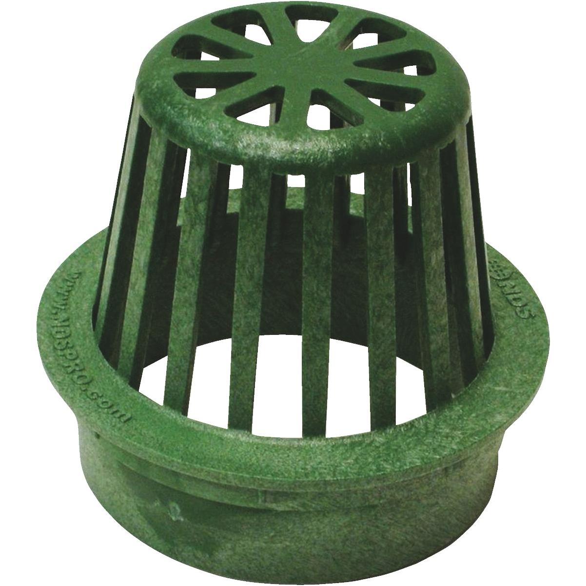 NDS 4 In. Green Structural Foam Polyethylene Atrium Drain Grate ...