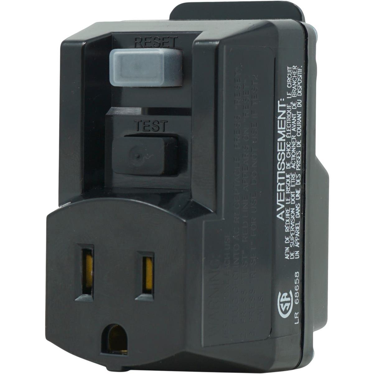 Yellow Jacket 15A 120V GFCI Portable Plug-In Adapter | Elitsac, Inc.