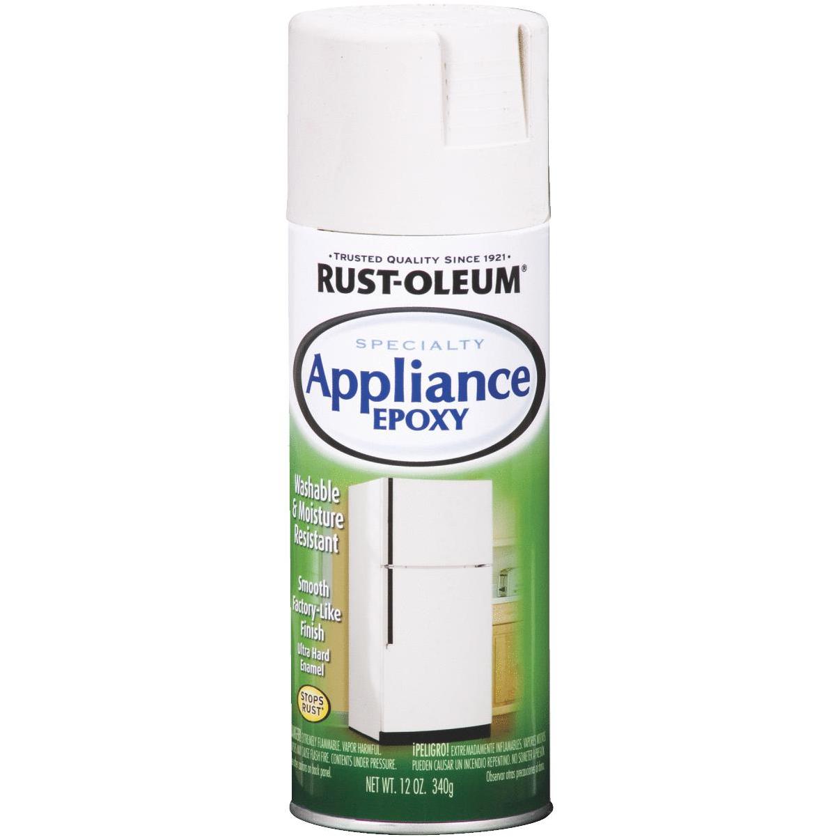 Rust-Oleum Gloss White 12 Oz. Appliance Spray Paint | Elitsac, Inc.