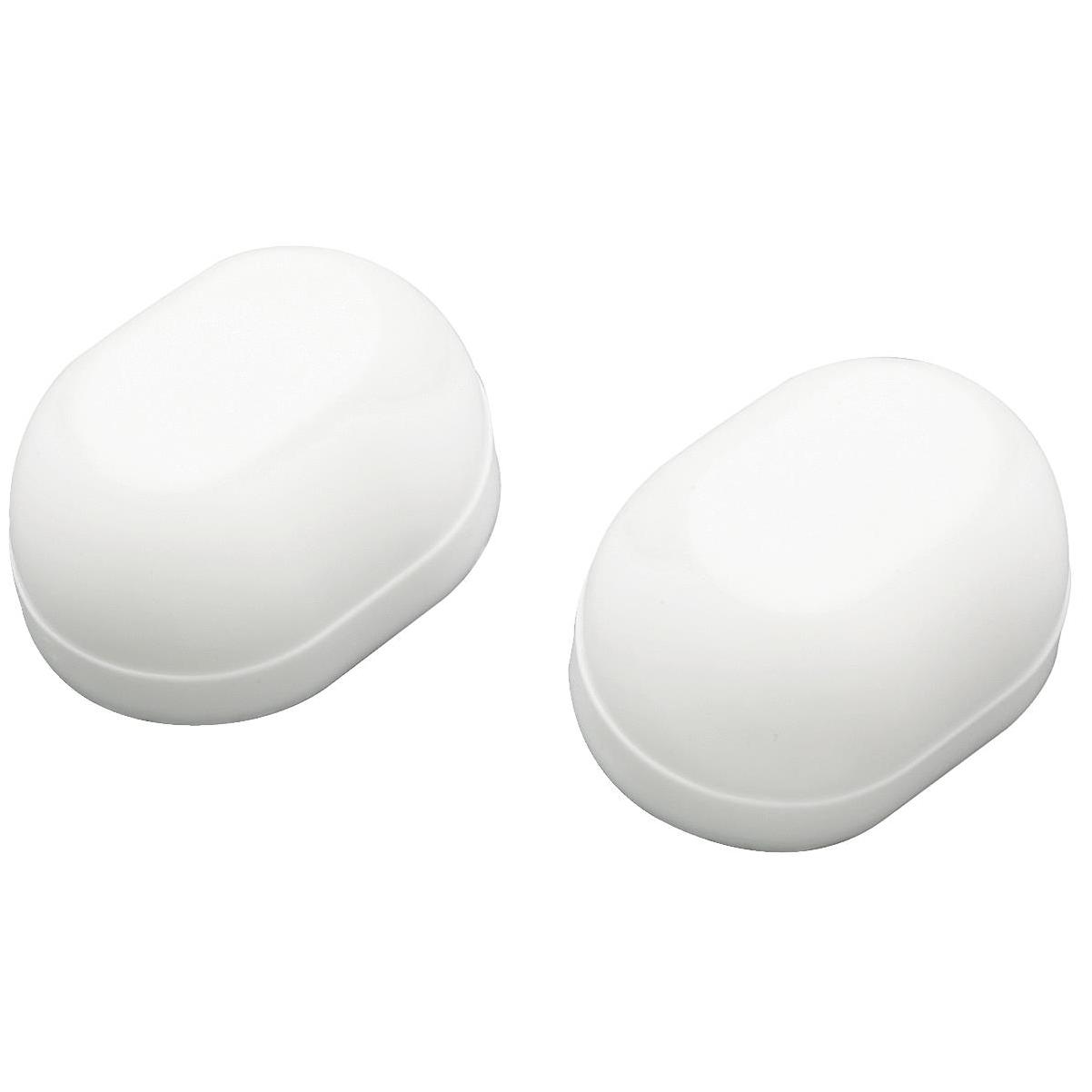 Do it Oval White Plastic Snap-On Toilet Bolt Caps (2 Ct.) | Do It ...