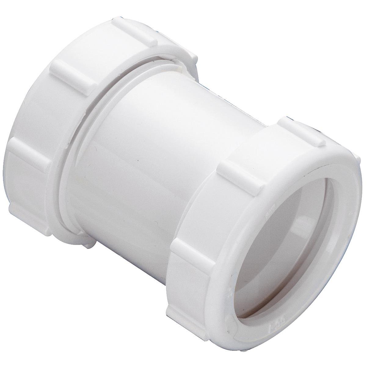 Do it 1-1/2 In. White PVC Coupling | Elitsac, Inc.