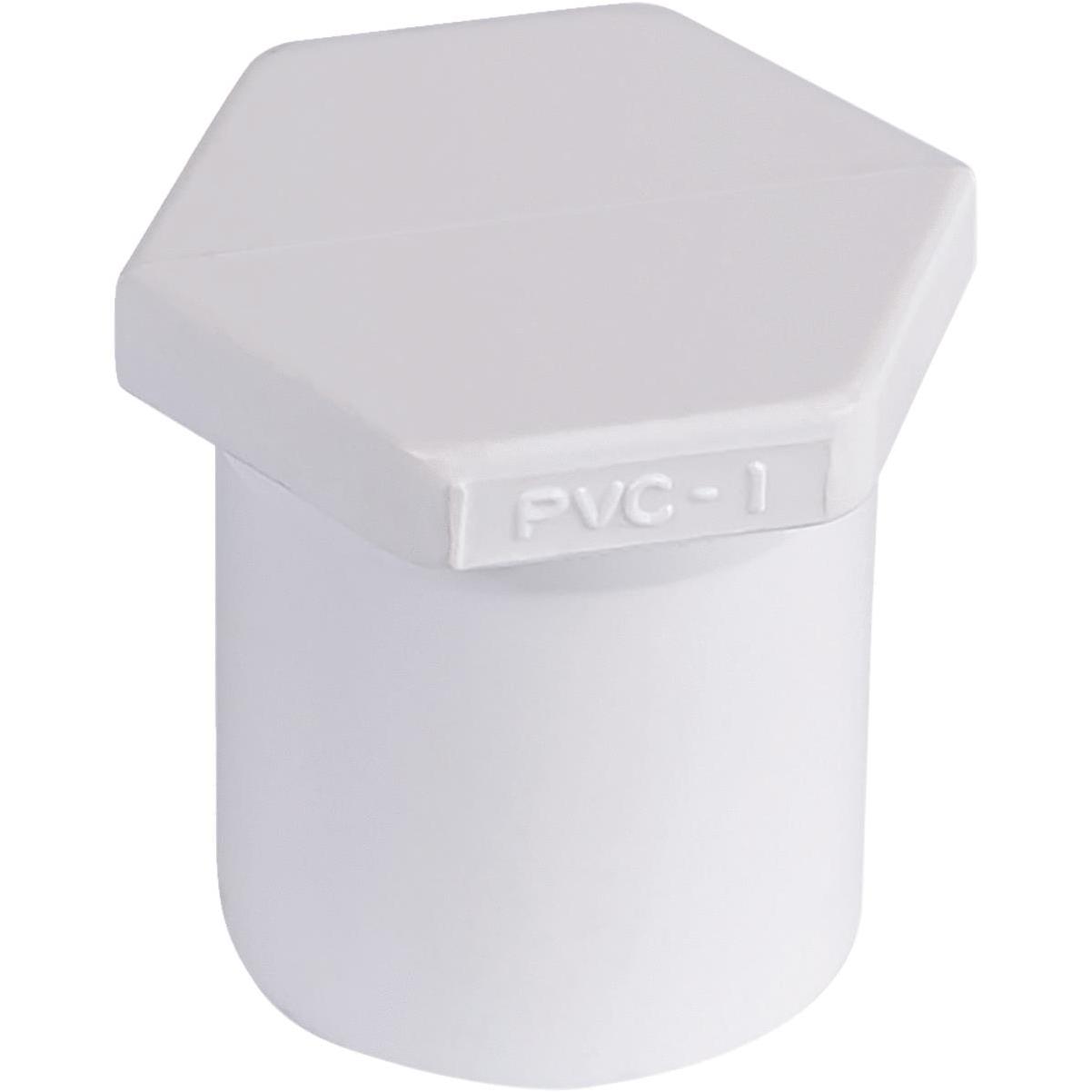 Charlotte Pipe Schedule 40 1/2 in. Spigot PVC Spigot Plug | Elitsac, Inc.