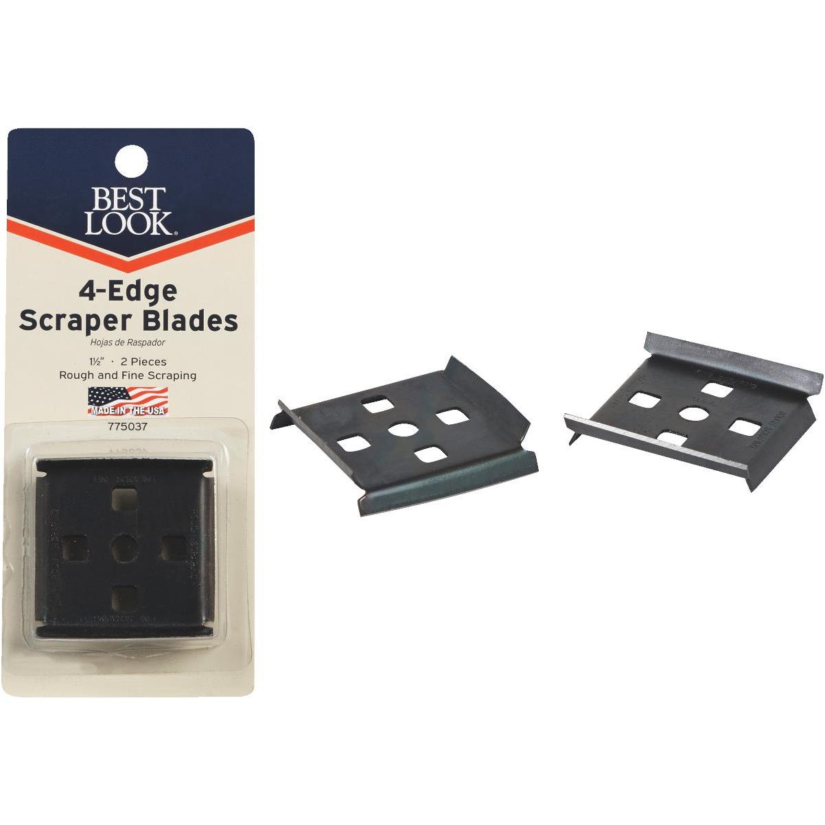 Best Look 1-1/2 In. 4-Edge Replacement Scraper Blade (2-Pack) | Elitsac ...