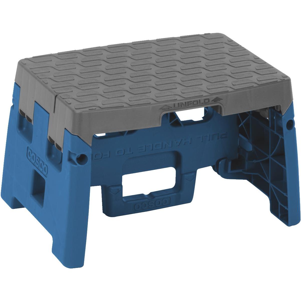 COSCO 1-Step Blue Folding Step Stool | Sheraton Mall