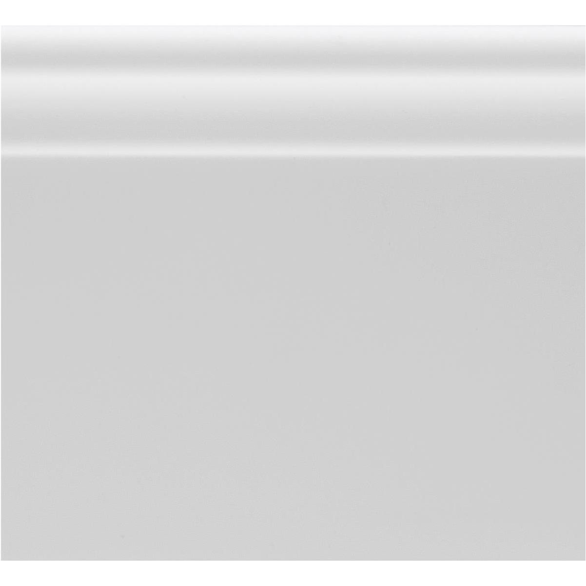 Royal 9/16 In. W. x 3-1/4 In. H. x 8 Ft. L. White PVC Colonial Base ...
