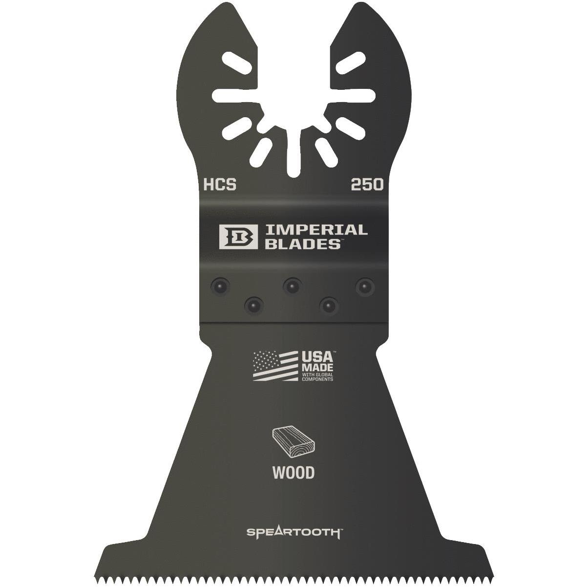 Imperial Blades ONE FIT 2-1/2 In. 12 TPI Speartooth Wood Oscillating ...