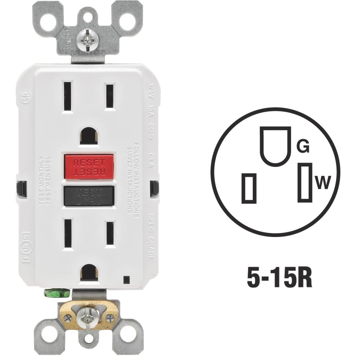 Leviton SmartlockPro Self-Test 15A White Commercial Grade, 57% OFF