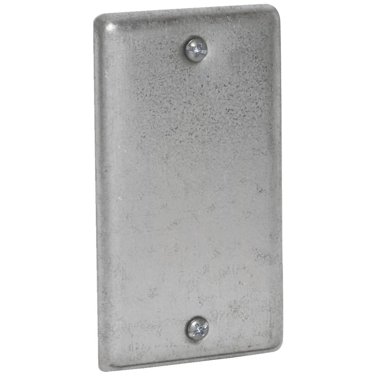 Southwire Blank 4 In. x 2-1/8 In. Handy Box Cover | Old Cuyama Do it Best