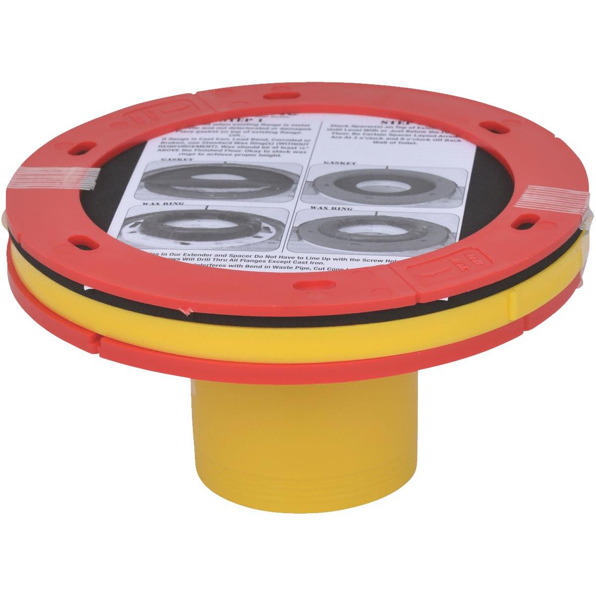 Oatey Set-Rite 1/4 In. to 1-5/8 In. Toilet Flange Extension Kit ...