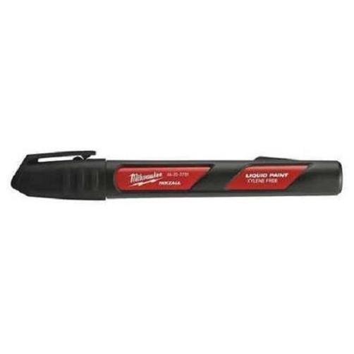 Milwaukee INKZALL Nib Point Black Liquid Paint Job Site Marker ...