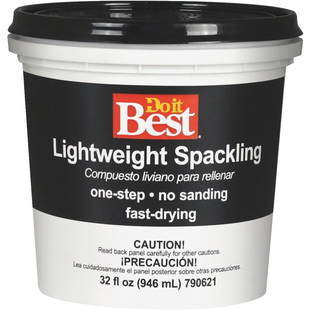Do it Best 1 Qt. Lightweight Acrylic Spackling | Elitsac, Inc.
