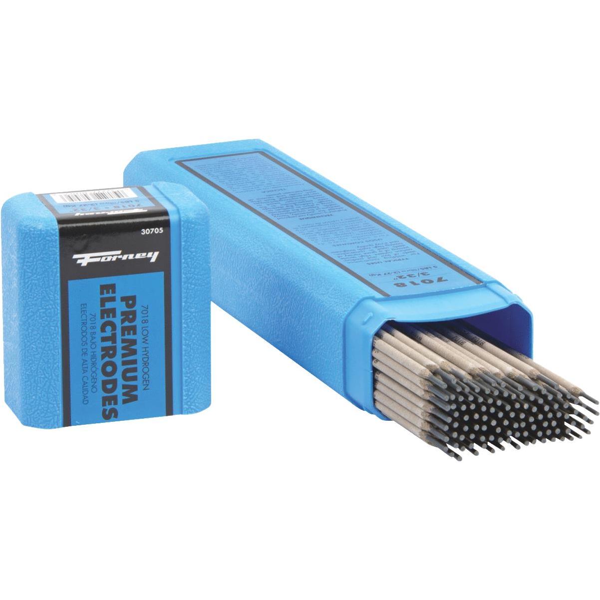 Forney E7018 Mild Steel Low Hydrogen Electrode, 3/32 In., 5 Lb ...